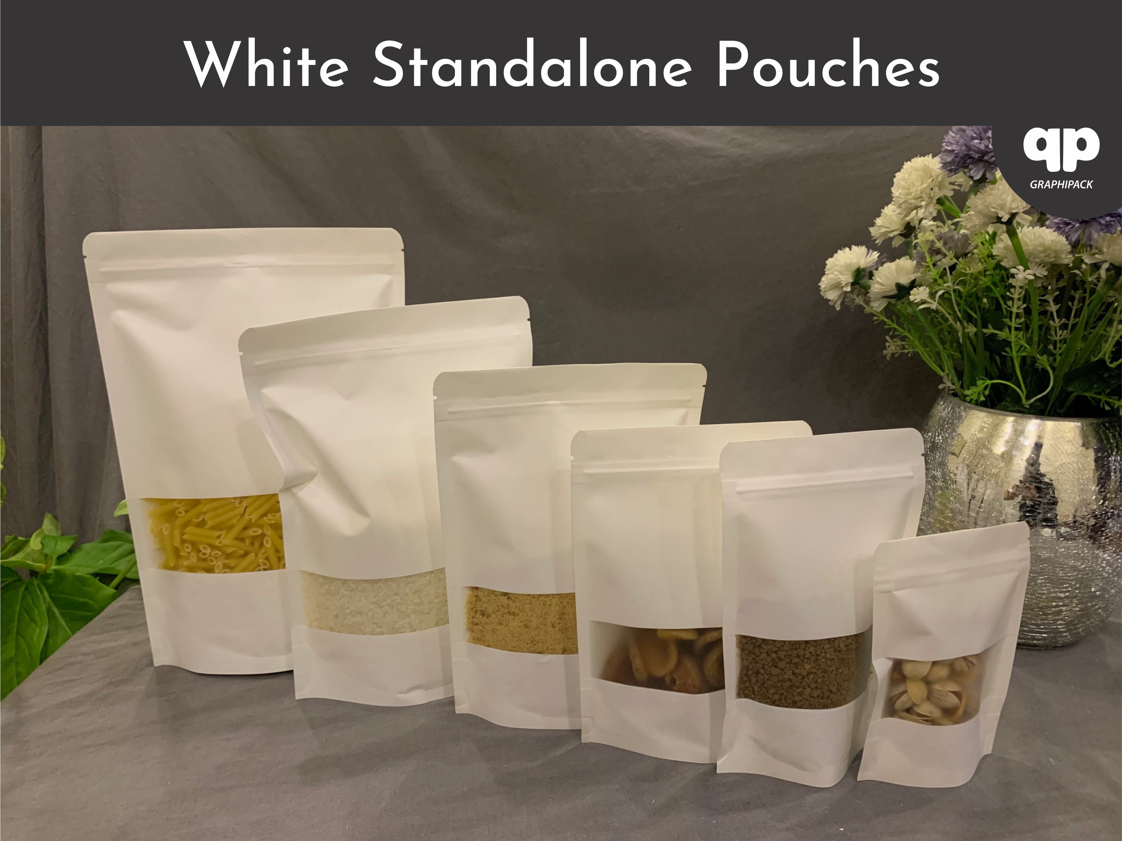 White Pouches – Graphipack