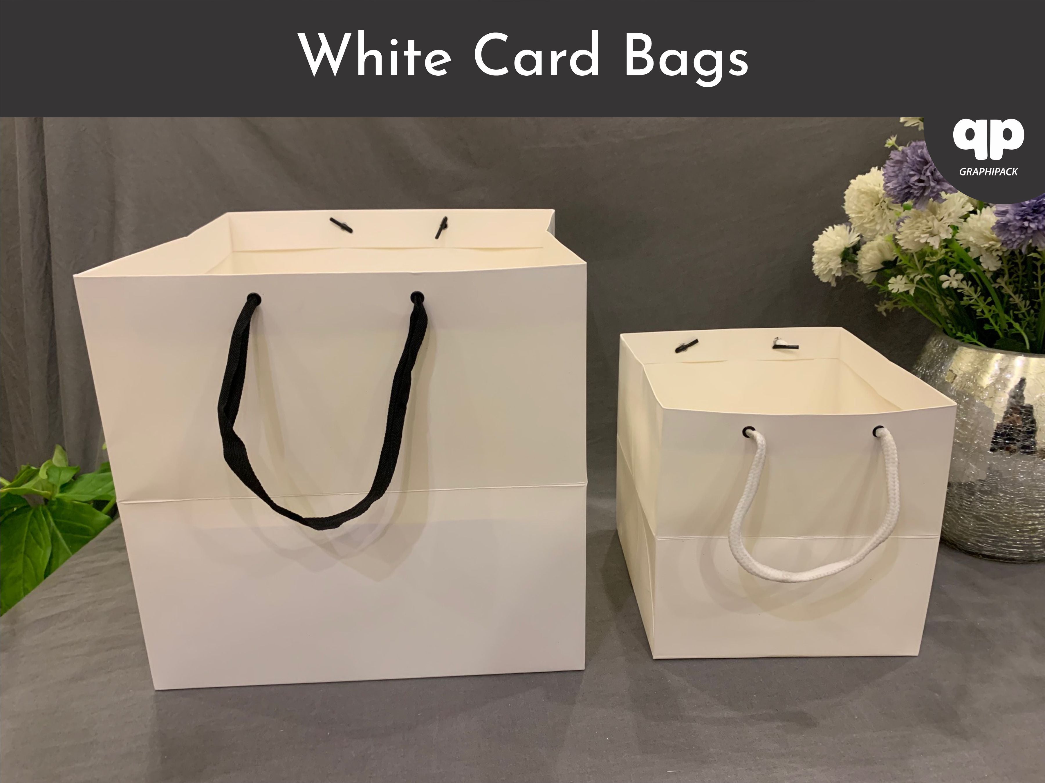 White Card Bags – Graphipack