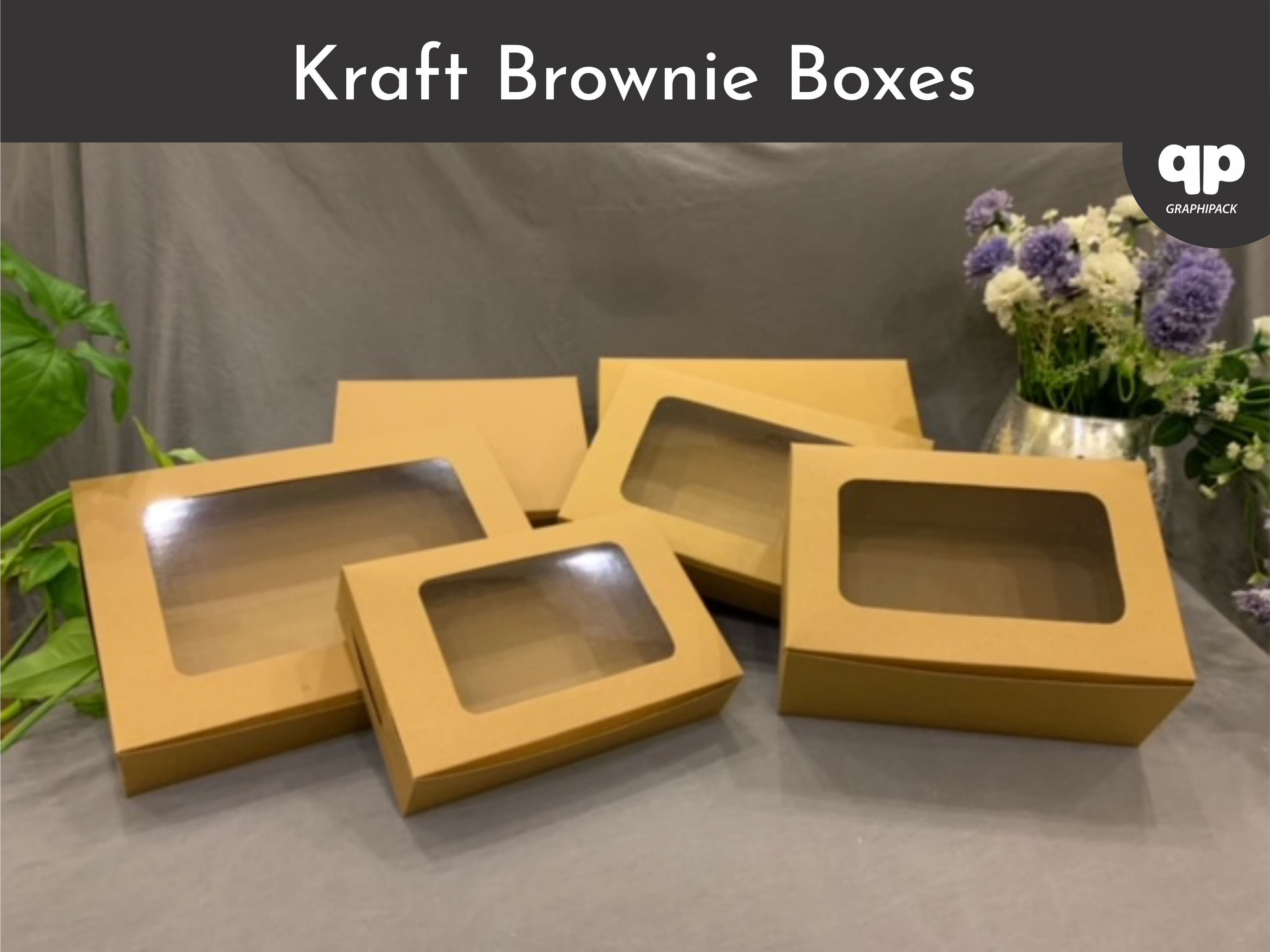 Kraft Brownie Boxes – Graphipack