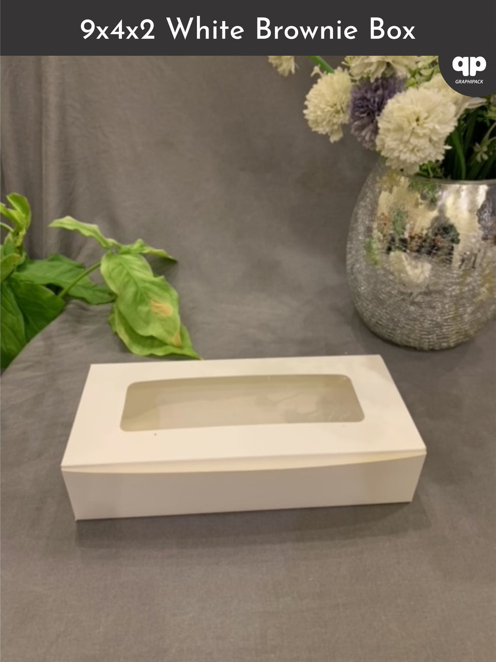9x4x2 Inch White Card Box – Graphipack