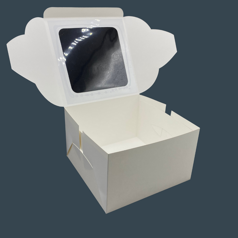 Cake Box 8"x8"x5" - with Window